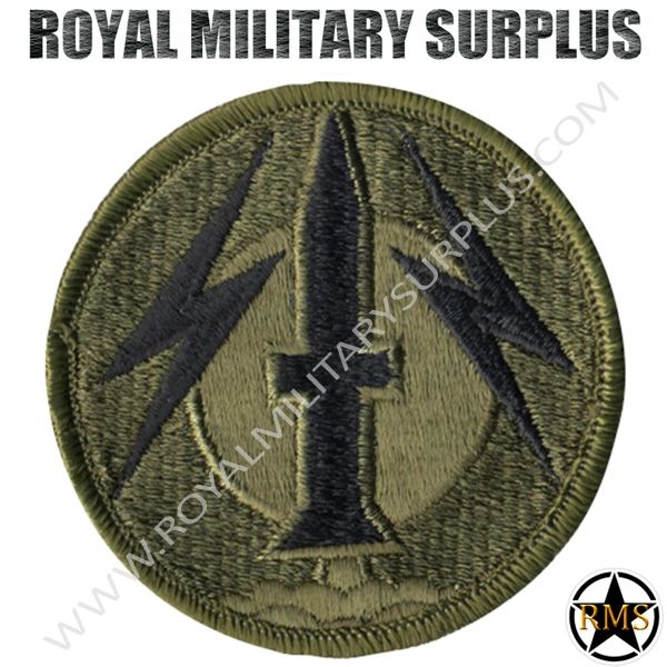 Patch - Round Emblema - US Army 56th Field Artillery Brigade (Subdued)