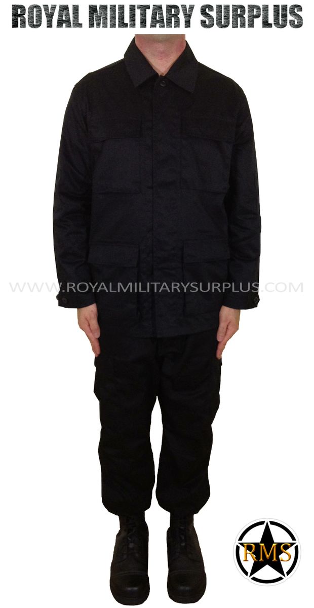 Combat Uniform - BLACK (Black Tactical)