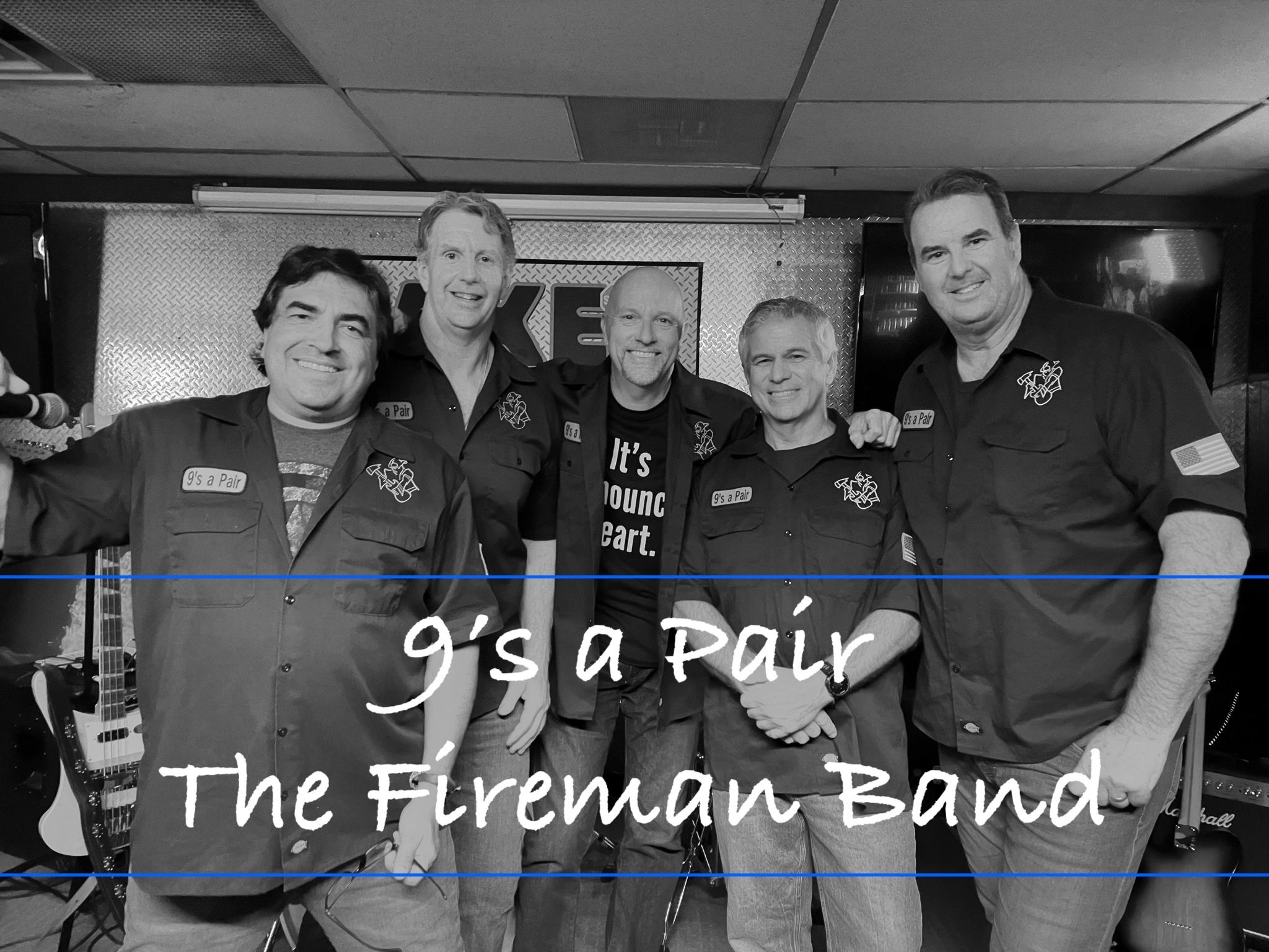 9's a Pair-The Fireman Band - Rock Band, Cover Band