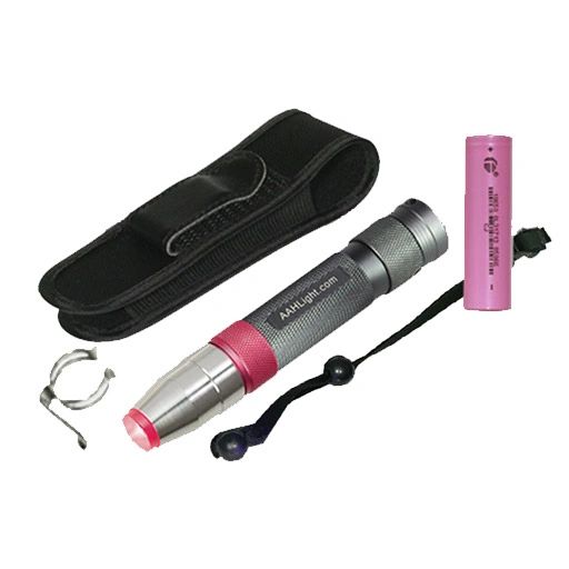 Aah Light Red Torch with Charger