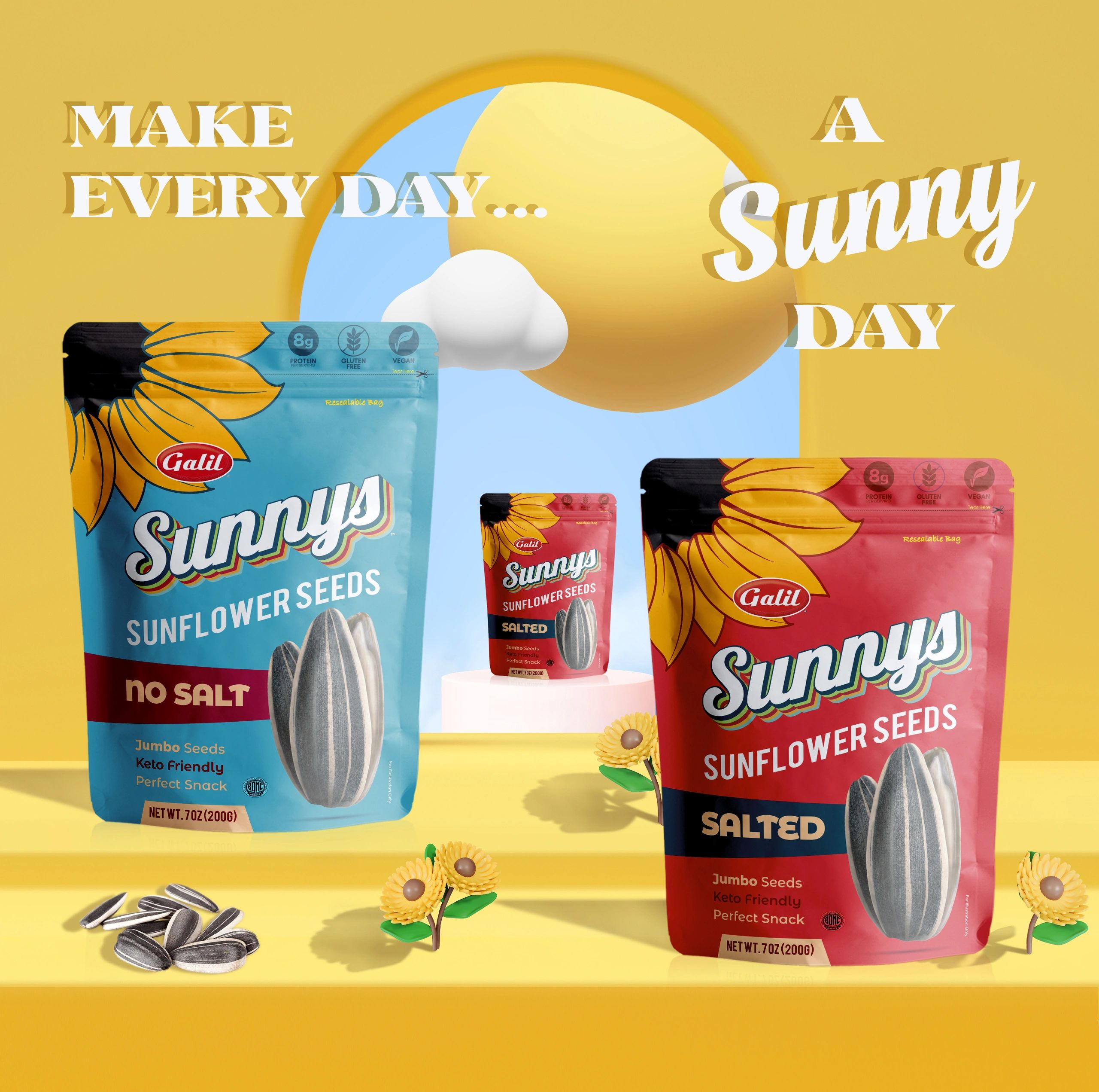 Galil Brands launches new Sunnys - Ultra Premium Sunflower Seeds