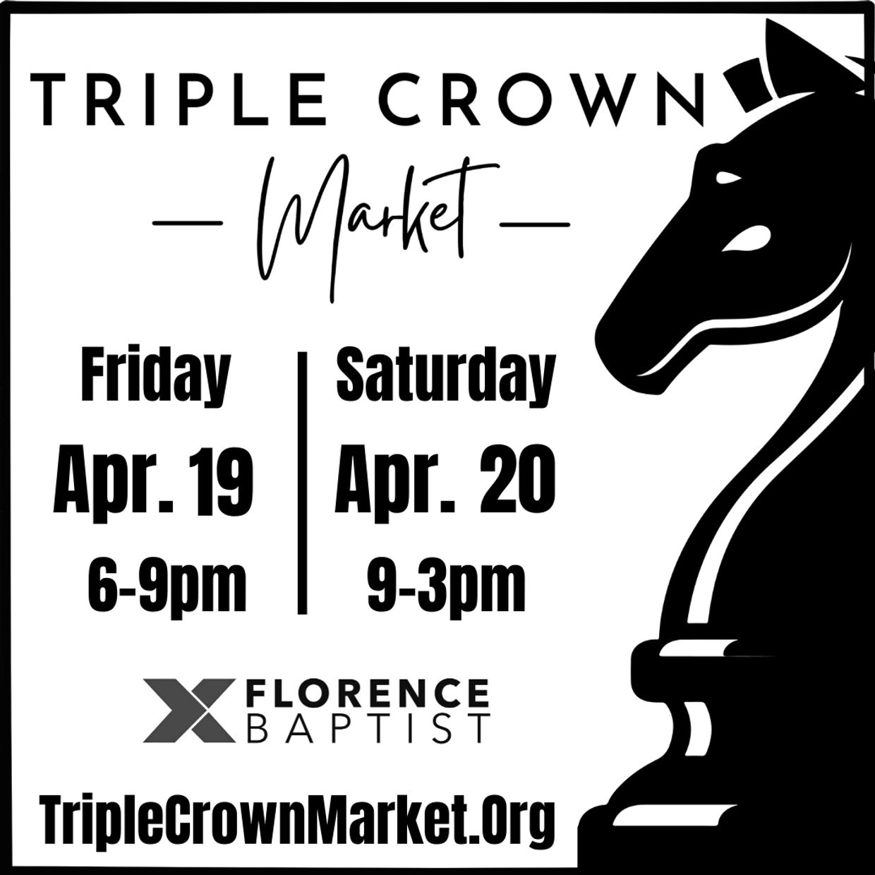 Shop Small at Triple Crown Market