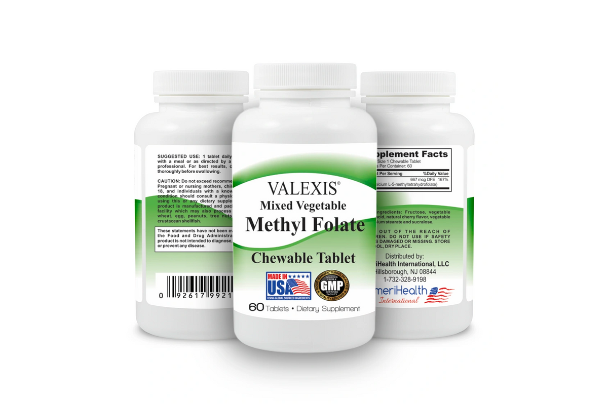 Valexis Vegetable Methyl Folate Chewable Tablet