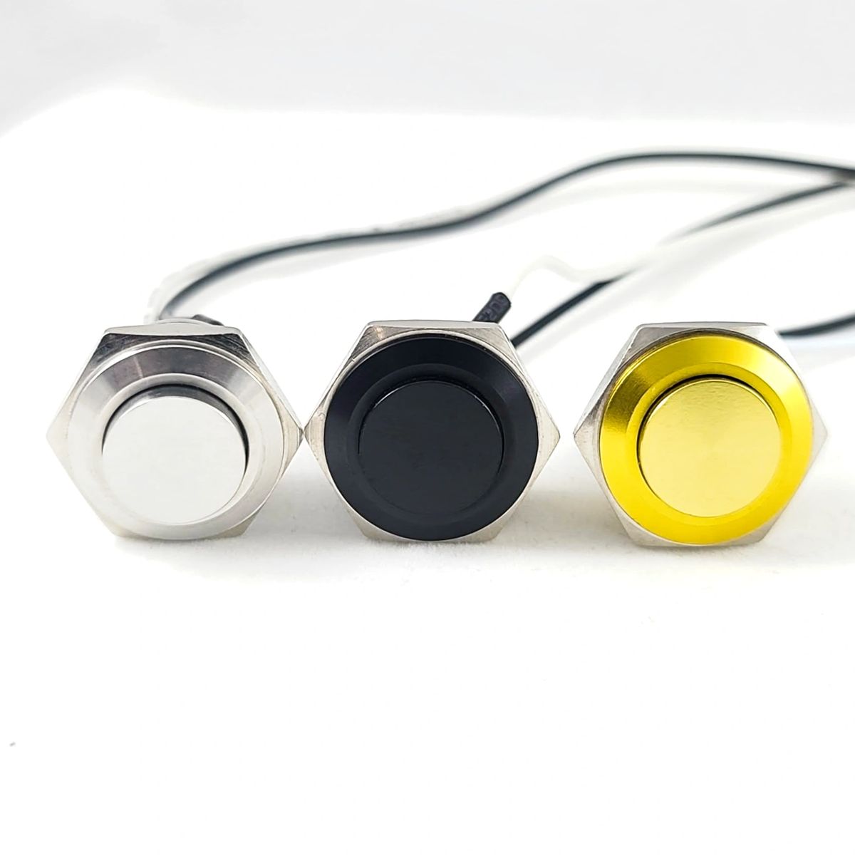 Tesi Allora 16mm Low-Profile Momentary Push Button Guitar Kill Switch