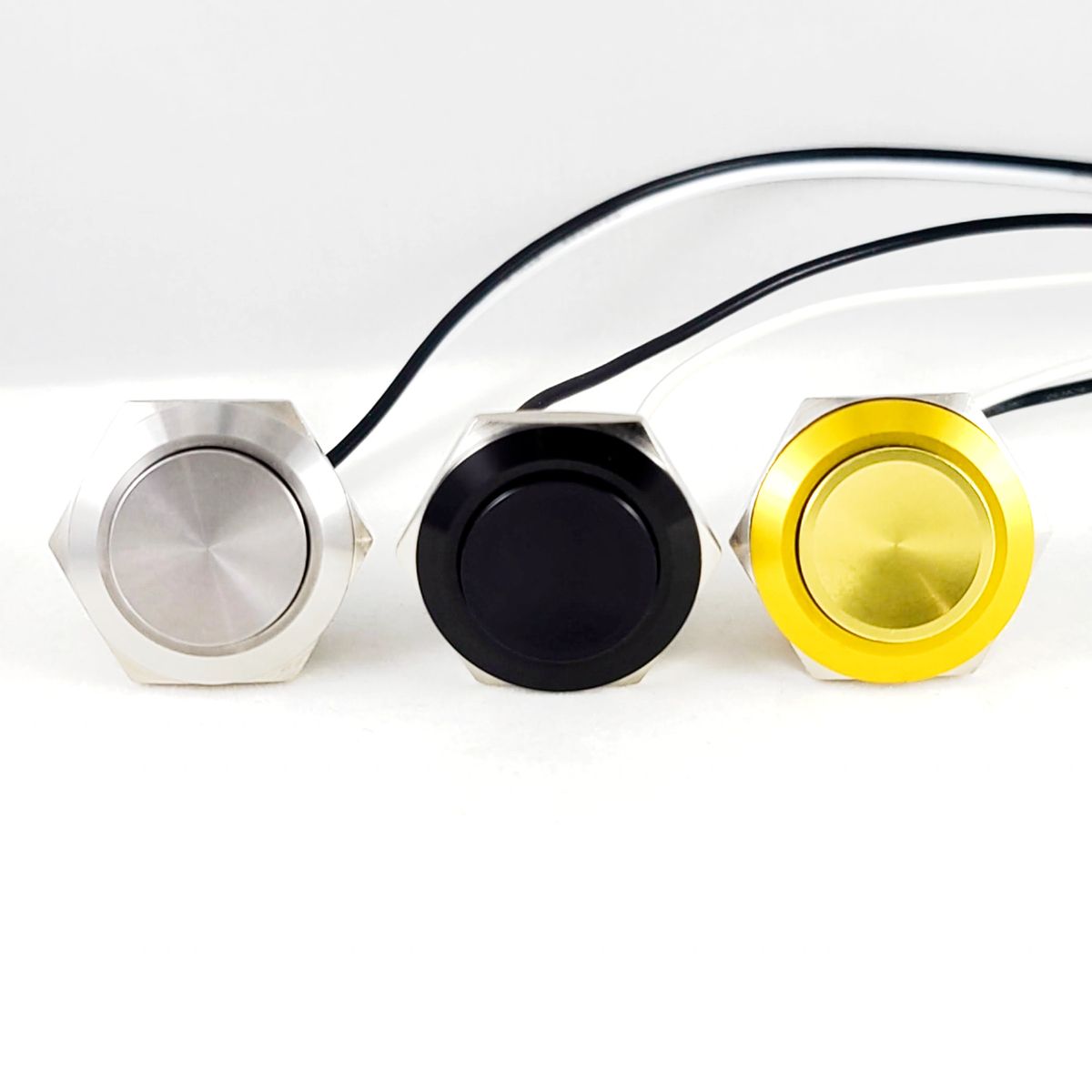 Tesi Allora XL 19mm Low-Profile Momentary Push Button Guitar Kill Switch