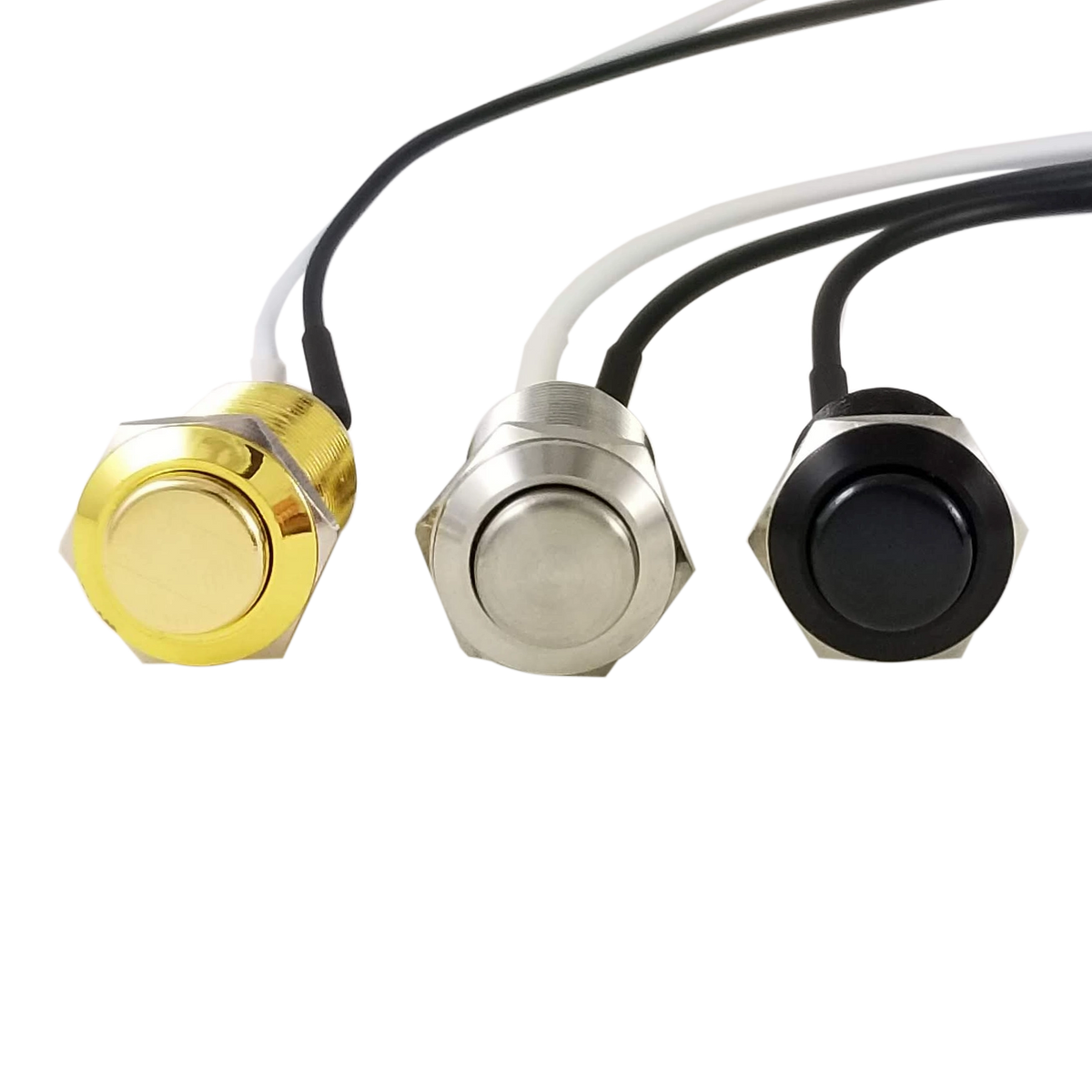 Tesi IDO-L 12MM Metal Latching Push Button Guitar Kill Switch