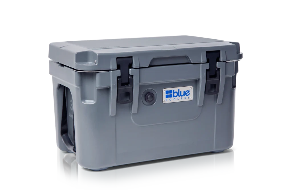 30 Quart Blue Companion LinQ Cooler With Gen2 Slide-N-Lock LinQ Base
