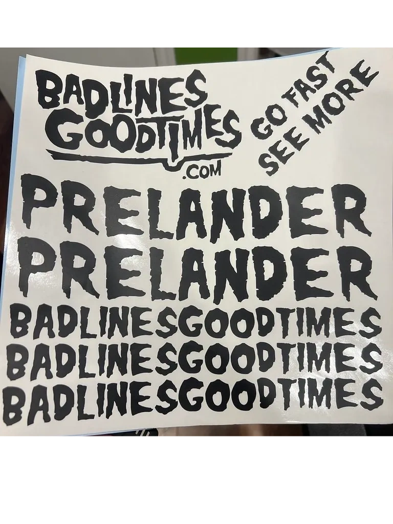 Prelander Starter Sticker Pack
