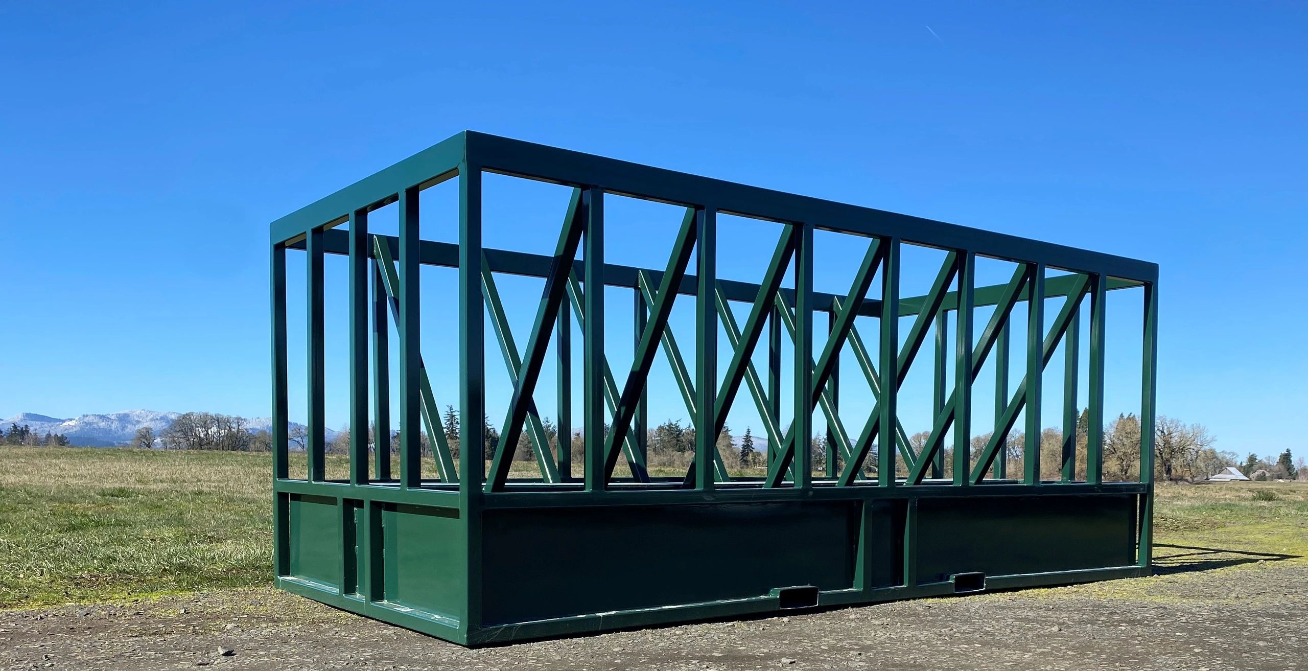 2H Manufacturing - Heavy Duty Hay Feeder, Manufacturing, Livestock Scale