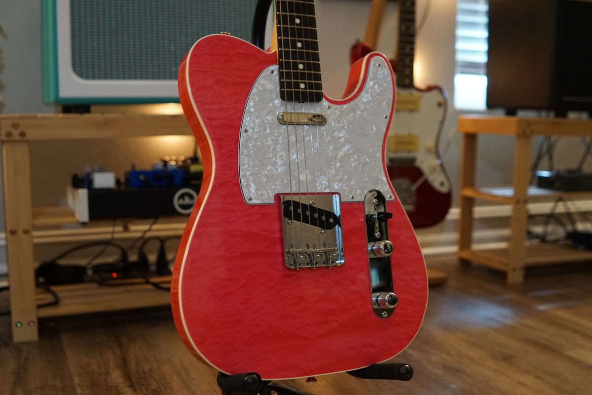 SOLD - 2022 Fender FSR Traditional 60s Custom Telecasted Translucent ...