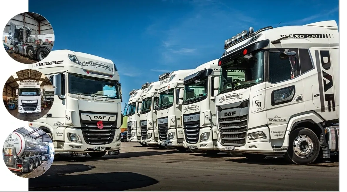 G&J Shuttleworth Ltd - Tanker Movement, Road Haulage Companies, Road ...