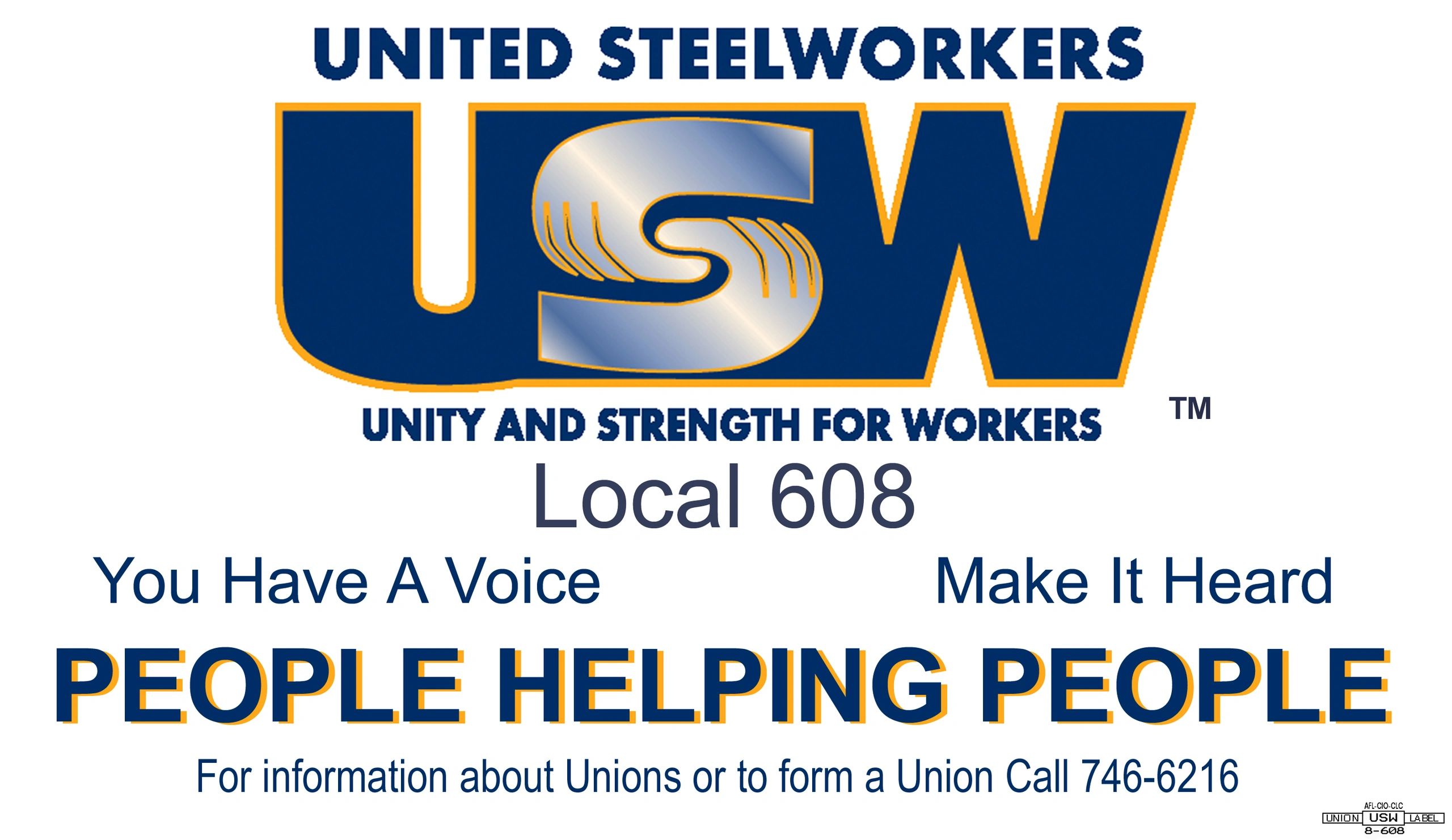 Local Union Info - United Steelworkers Local 608