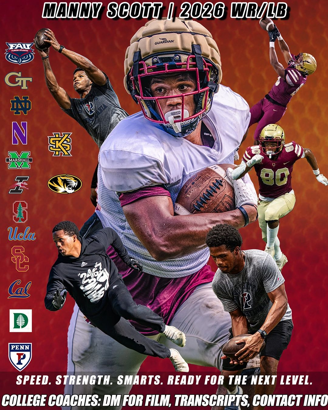 Top 2026 WR | Manny Scott