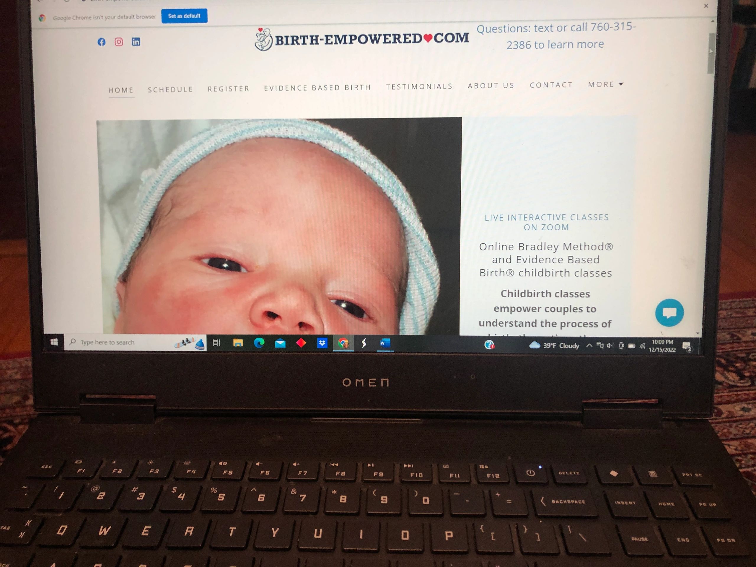 Creating a Great Birth Website