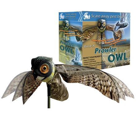 PROWLER OWL - Espantapajaros - Buho Ahuyentador De Palomas / Aves