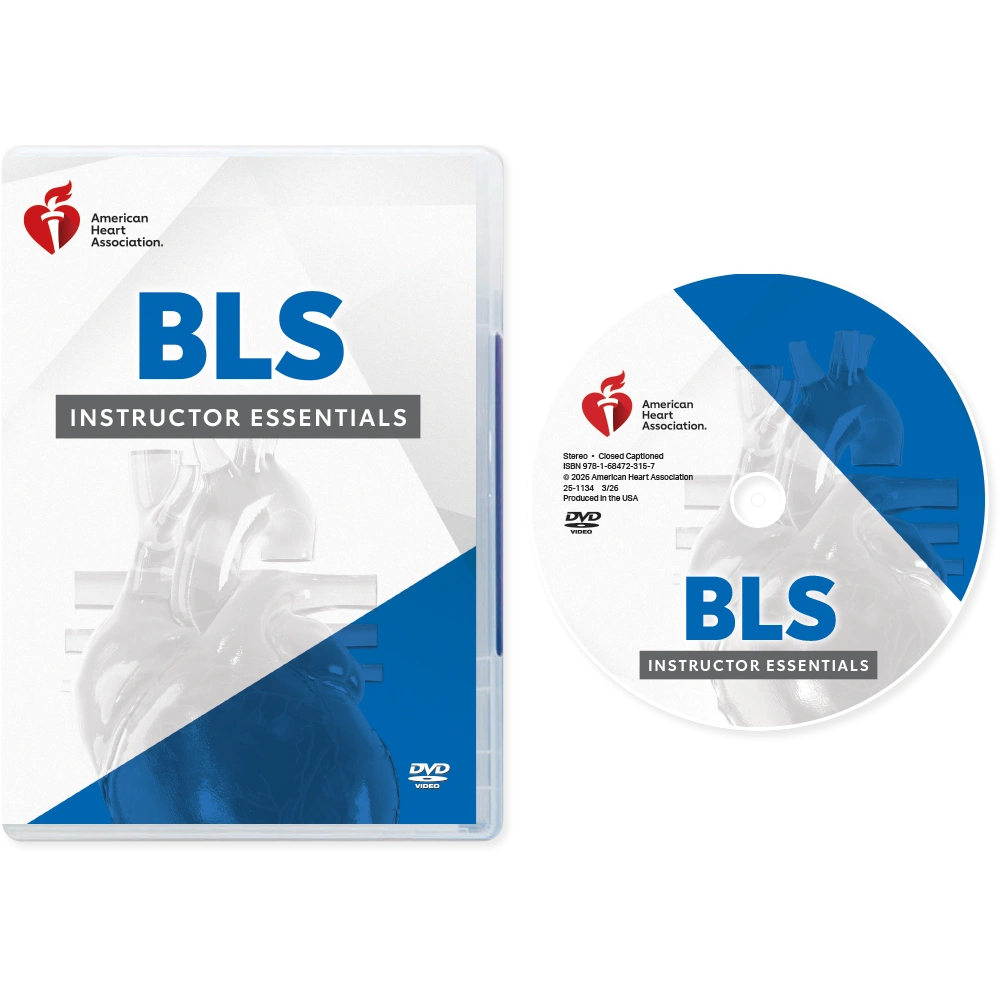2025 AHA BLS Instructor Essentials Course DVD