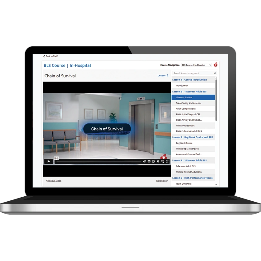 2025 AHA BLS Provider Course Videos: Digital & Streaming