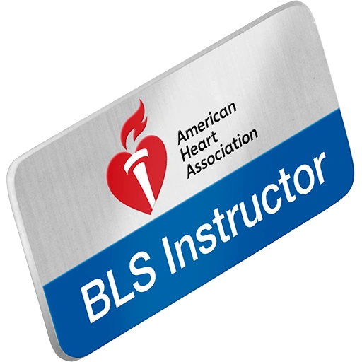 AHA BLS Instructor Lapel Pin