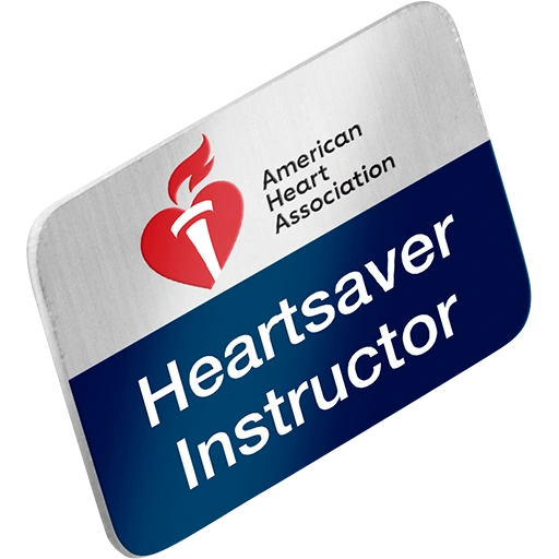 AHA Heartsaver® Instructor Lapel Pin