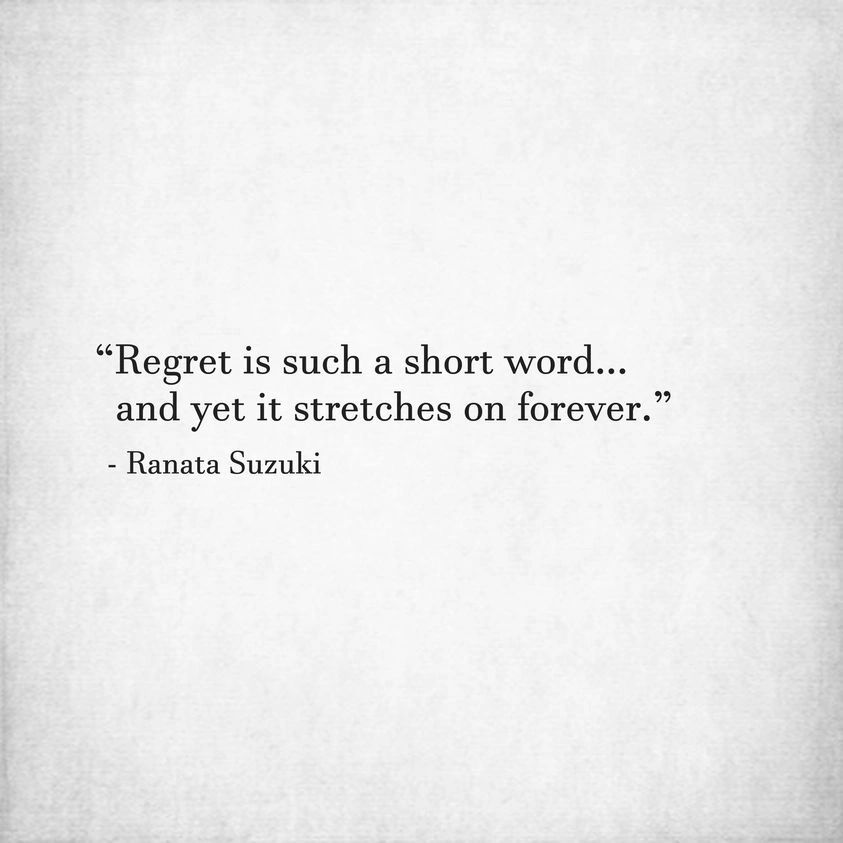 Word Of Regret Quotes 42 Best Sad Quotes And Sayings About Love, Loss
