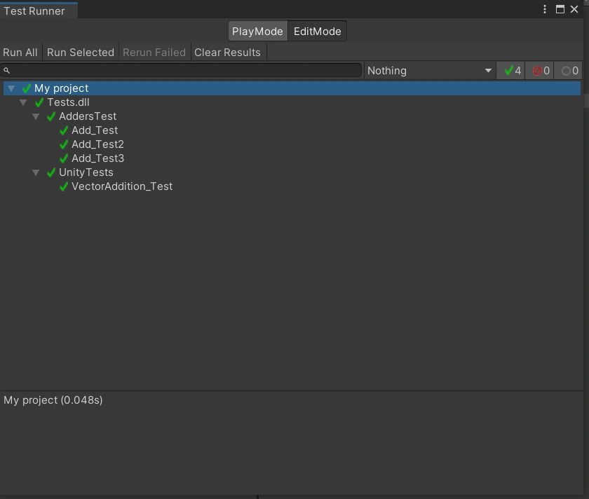 How do you Unit Test in Unity?