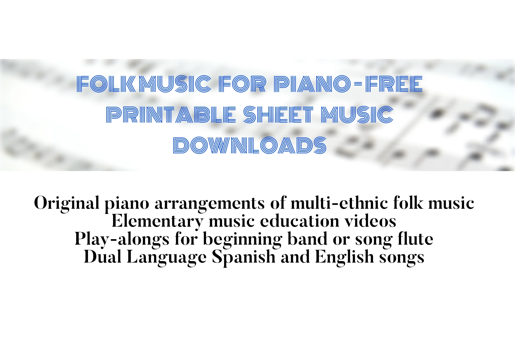 Free Piano Scores