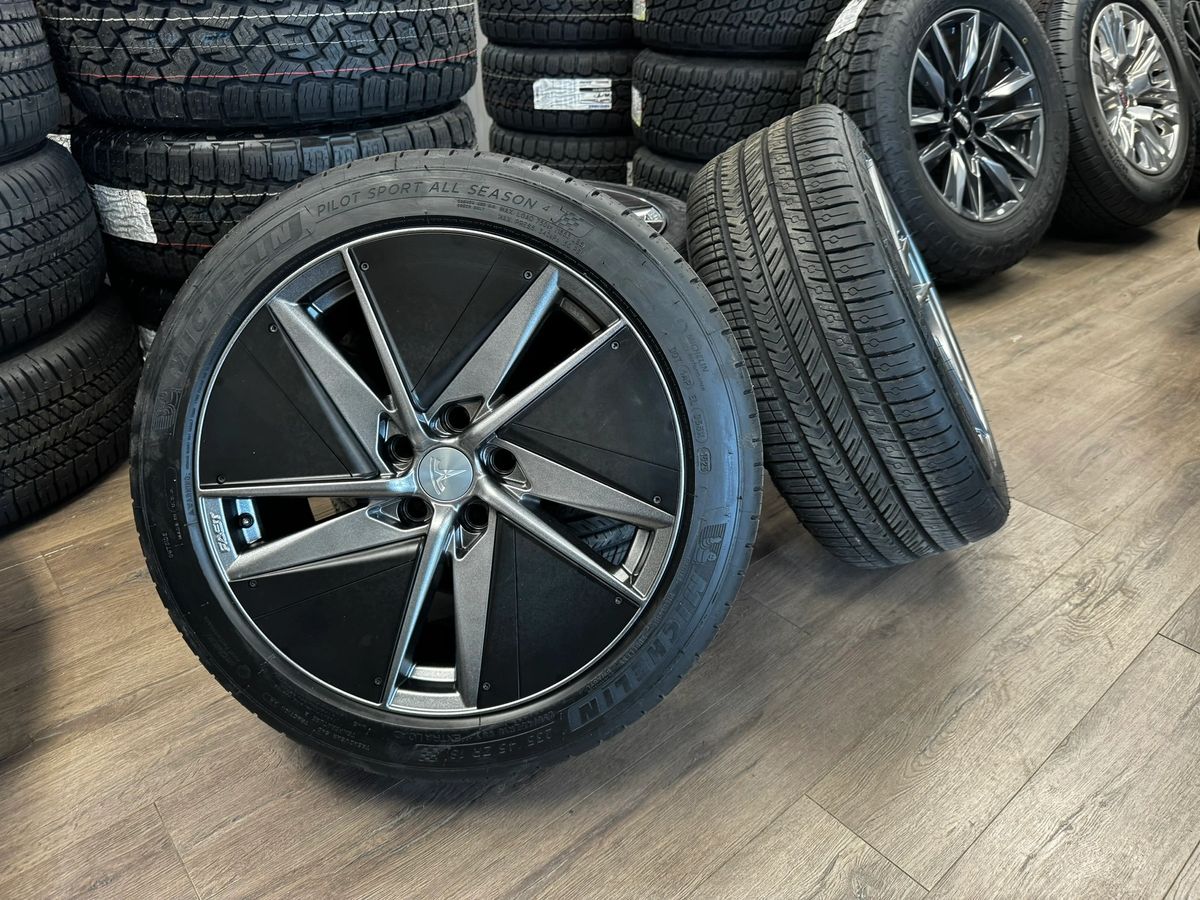 2018-2024 Tesla Model 3 Rims and MICHELIN ALL SEASON Tires