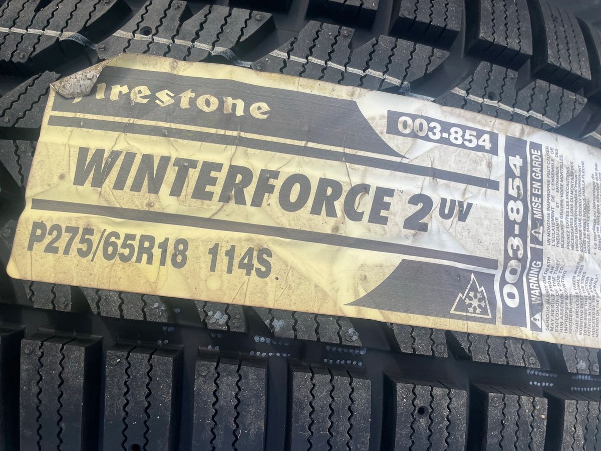 New 2005-2023 FORD F150 rims & Firestone Winter tires