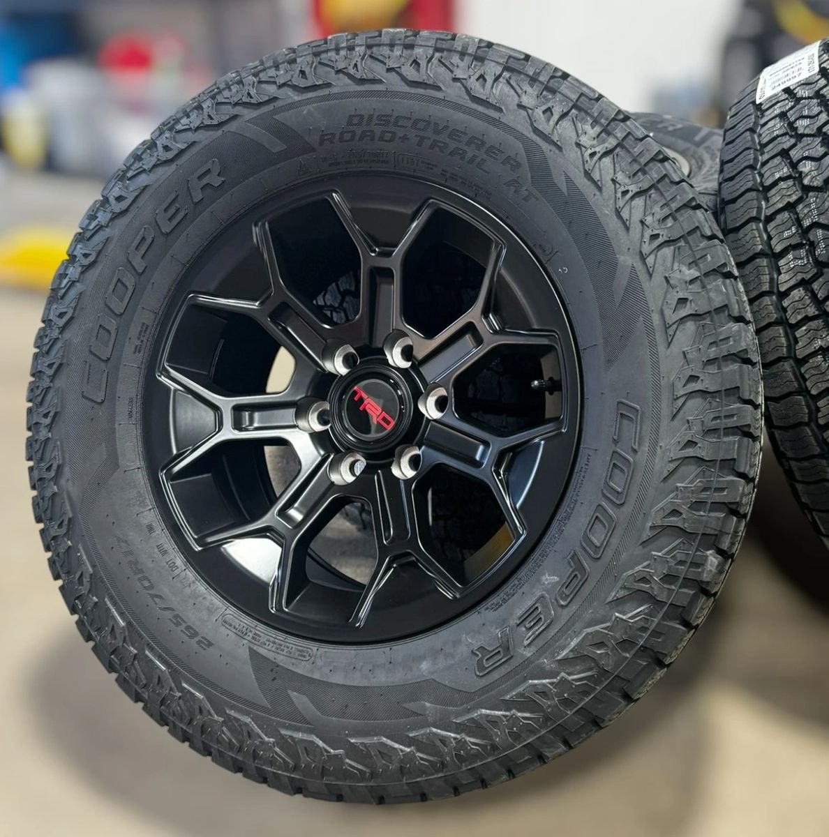 Set of Toyota 4Runner / Tacoma TRD wheels and All Weather tires