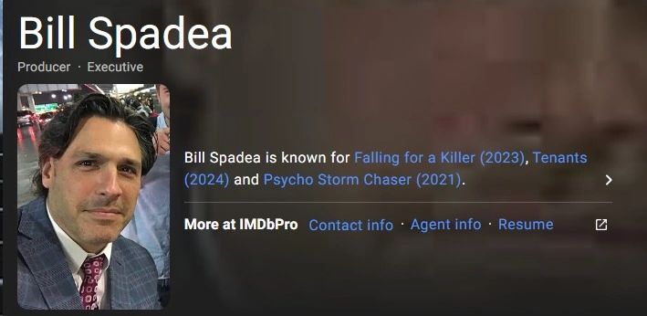 Bill Spadea: Florida Movie Producer.