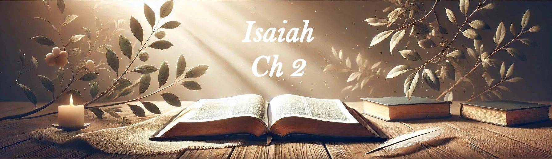 Isaiah Chapter 2: In the Last Days
