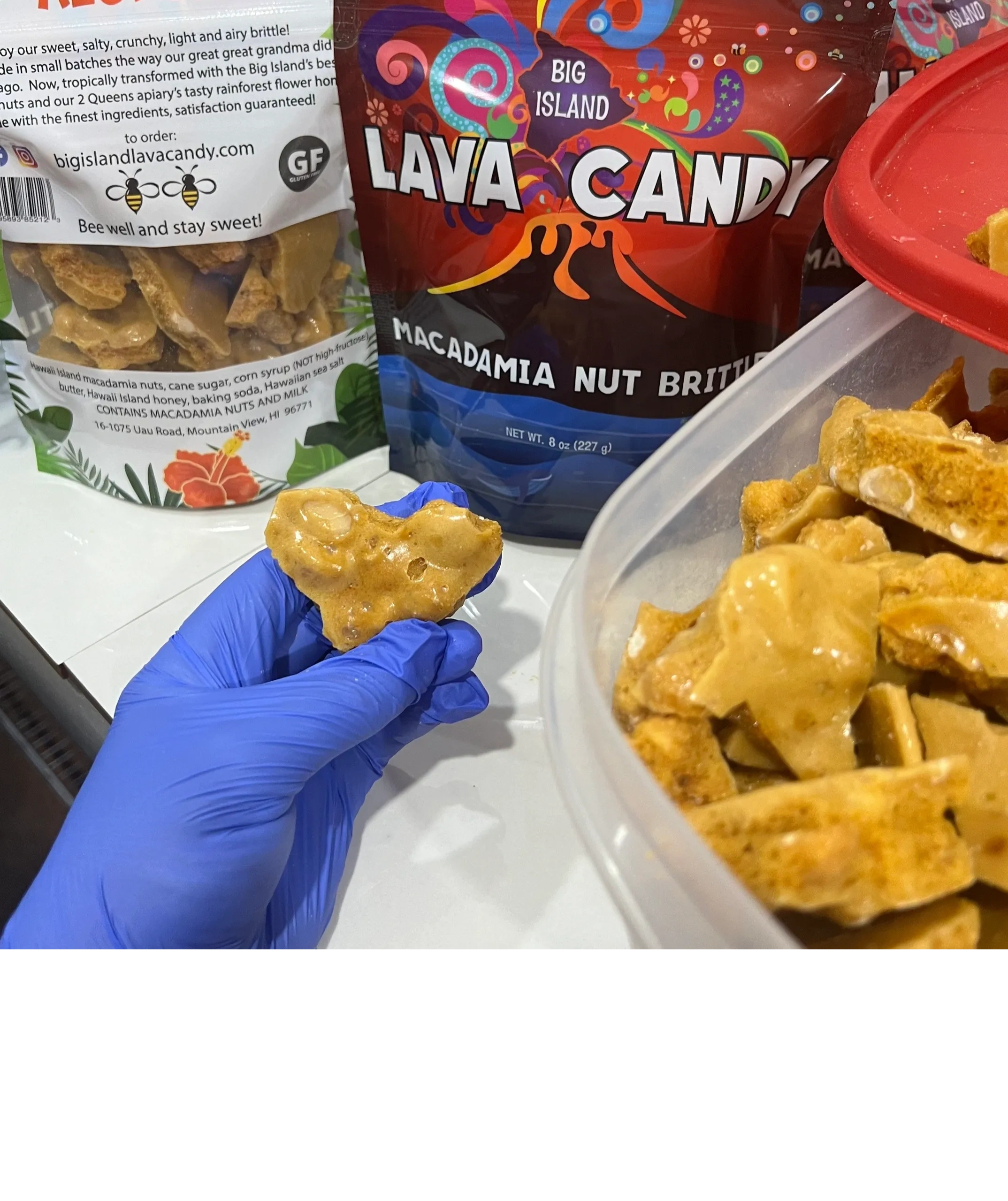 Macadamia Brittle - Big Island Lava Candy