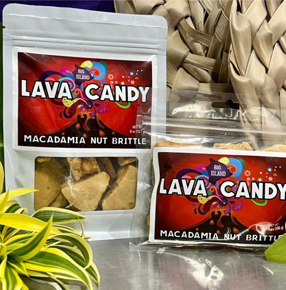 Macadamia Brittle - Big Island Lava Candy