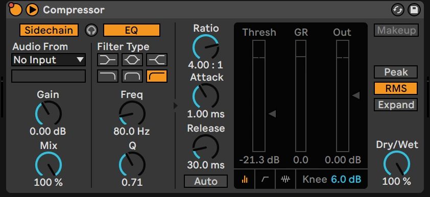 Sidechain Compressor Template + Full Track Project + MIDI