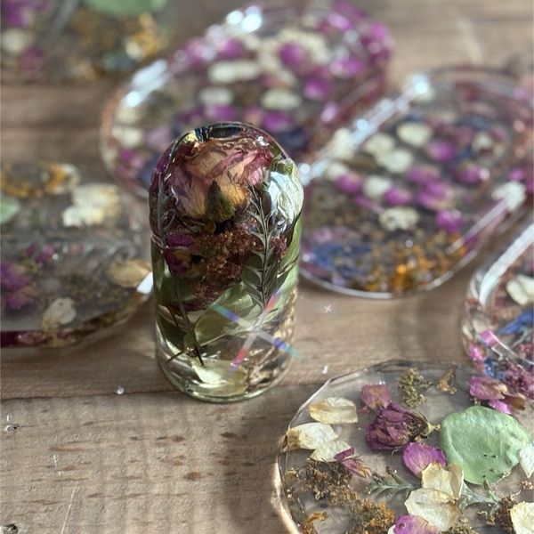 Handcrafted Resin Roses and Pressed Flowers | Really Resin
