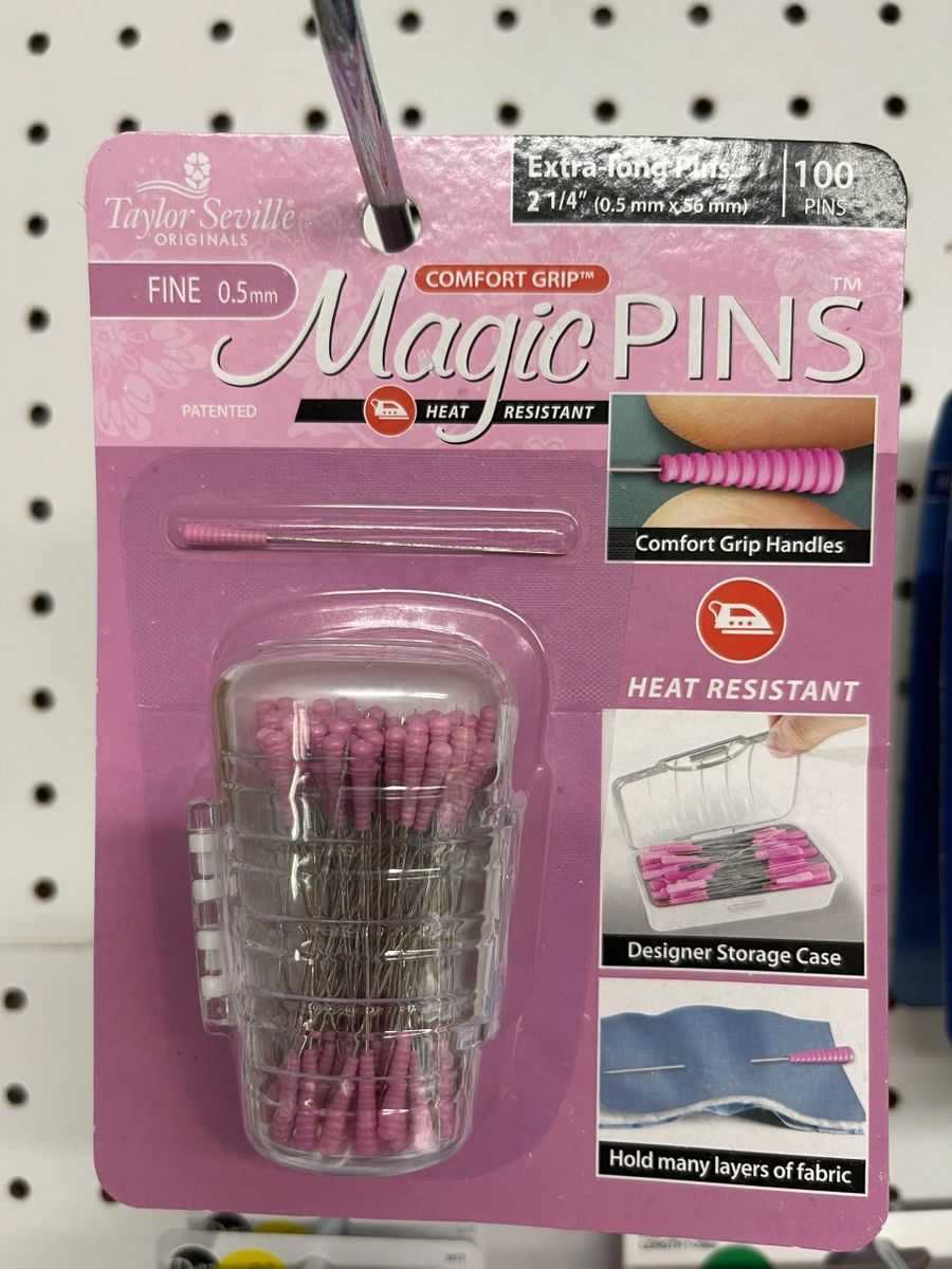 Magic pins 100ct pink fine