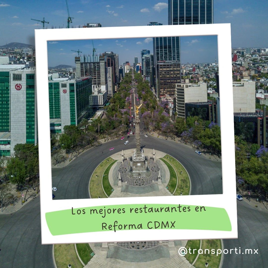 Los mejores restaurantes en Reforma CDMX