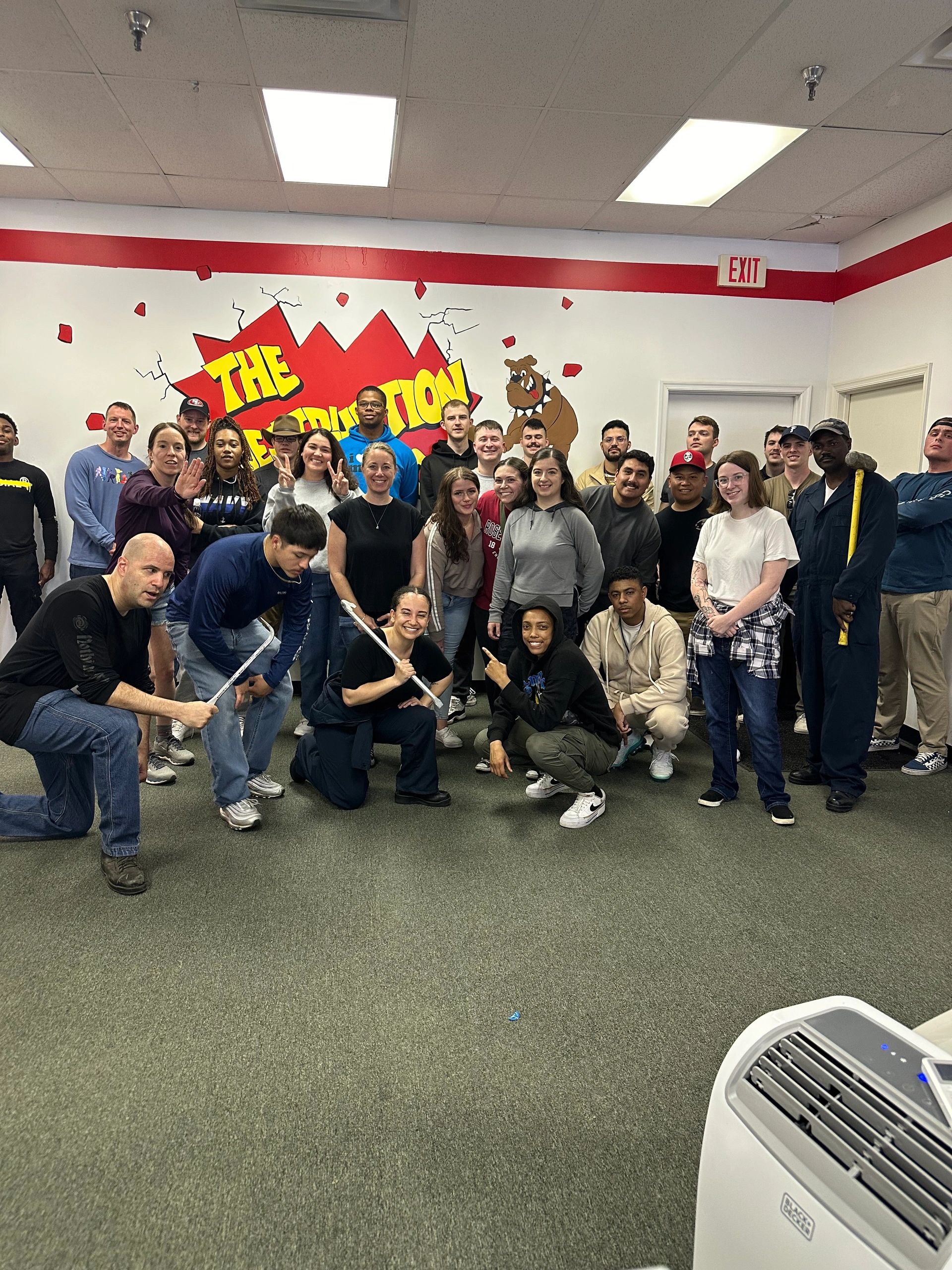 Group of 10 Destruction, for parties, team building, and work events ...