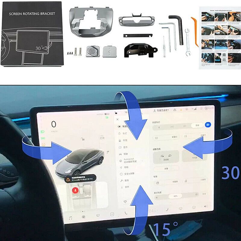 Tesla Model 3 or Y Swivel Screen Mount