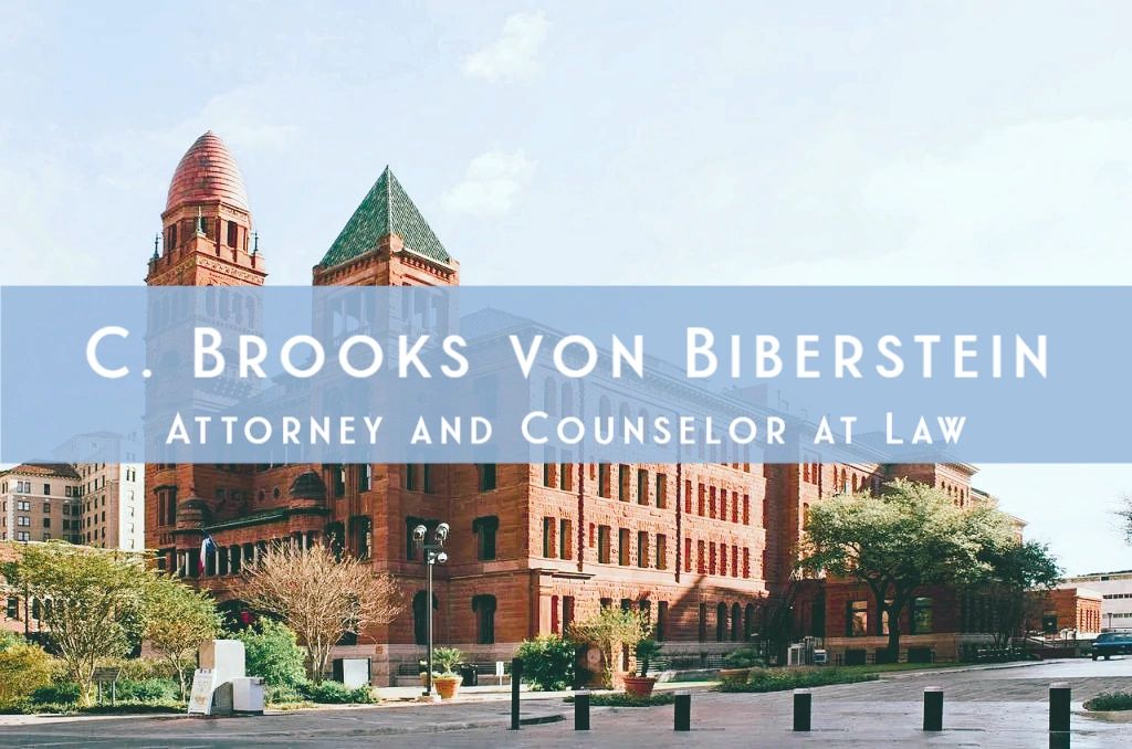 C. Brooks von Biberstein Attorney and Counselor at Law