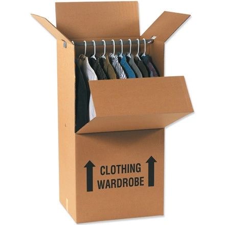 How to move hanging clothes?