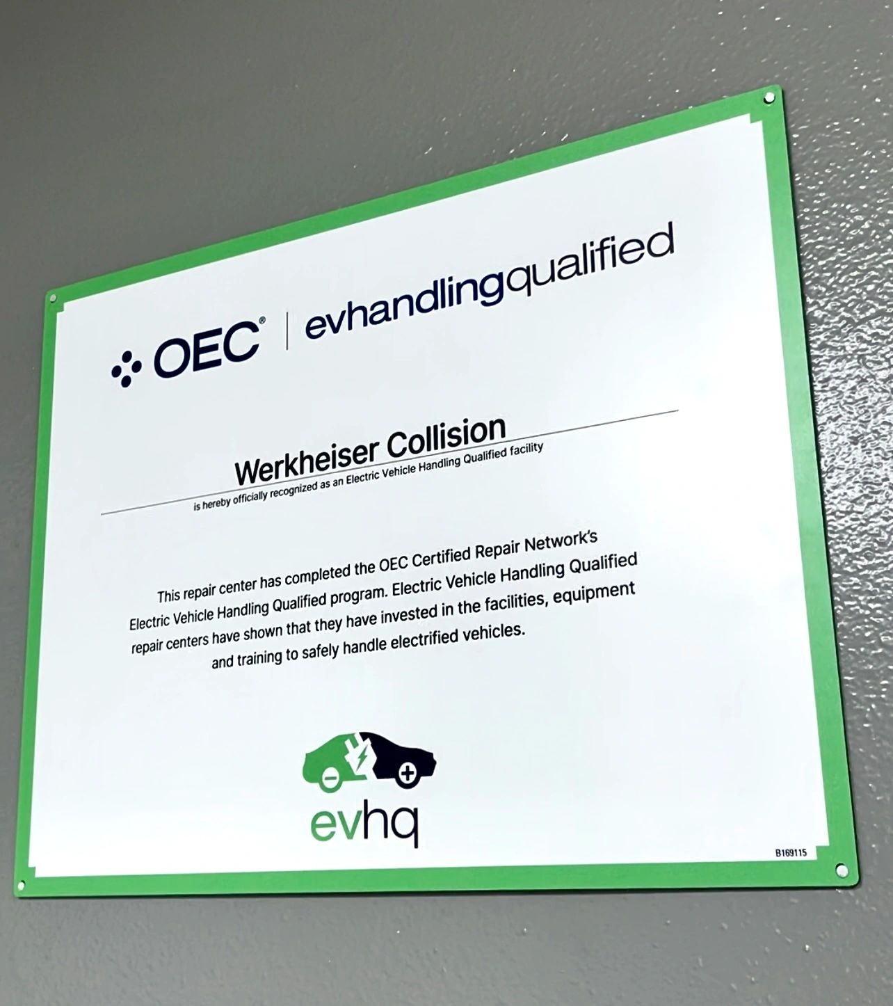 EV Collision Repair Requires the Right Shop. Here’s Why.