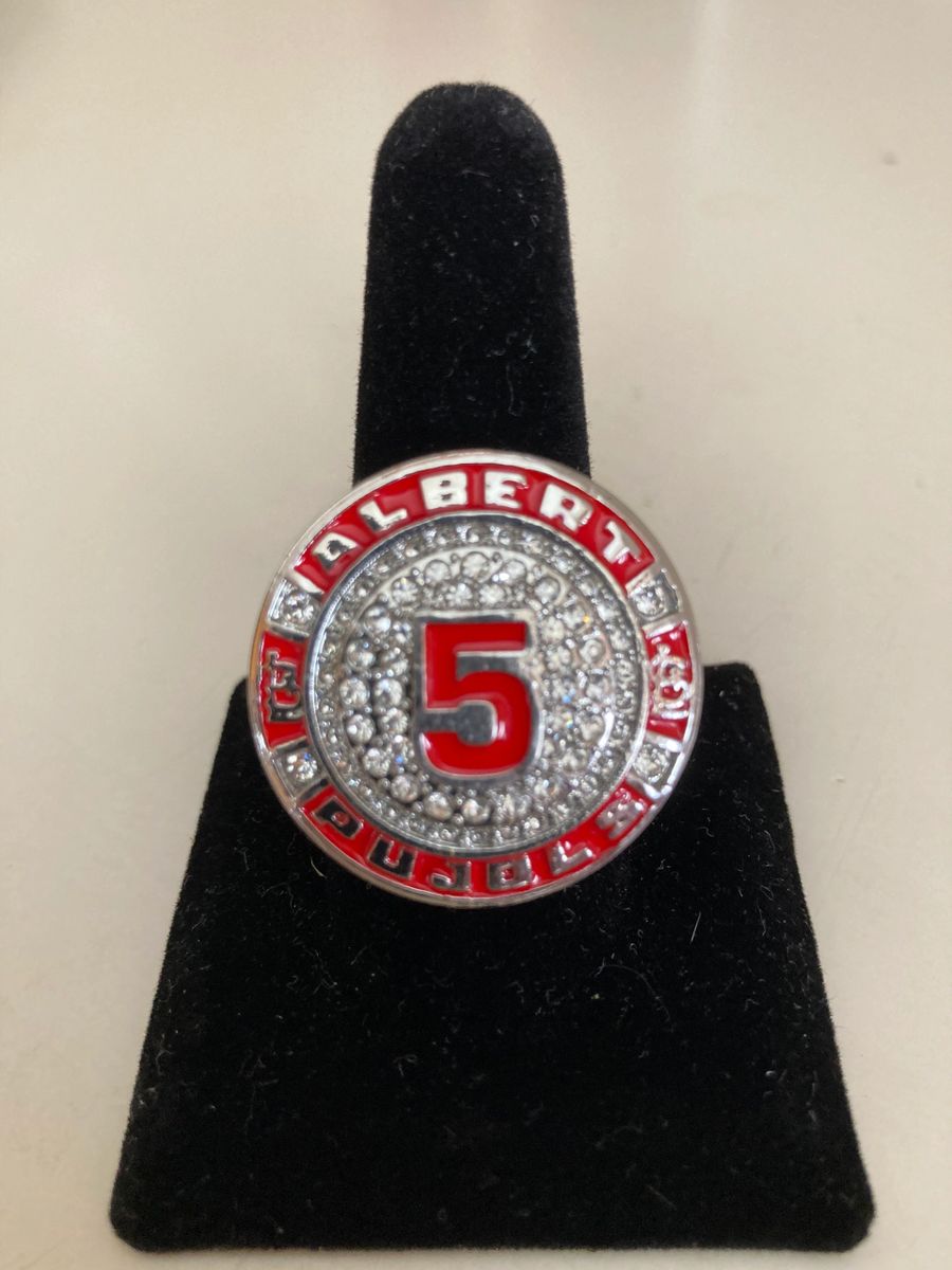 Albert Pujols 2023 Retirement Ring
