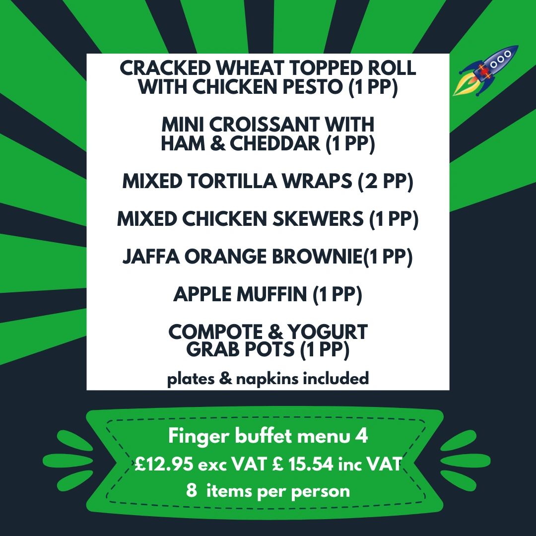 FINGER BUFFET MENU 4 (+VAT)