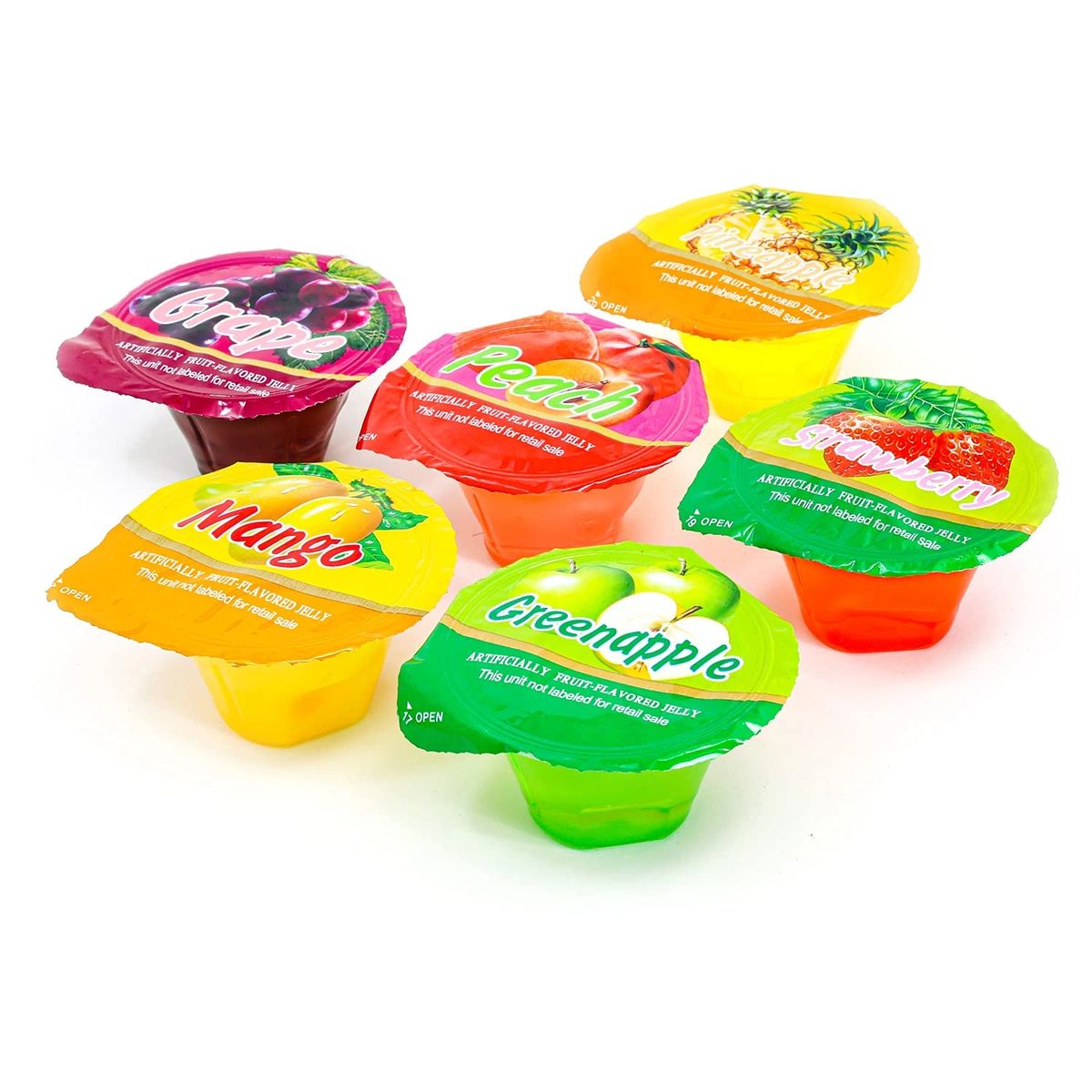 Tik Tok Trend Fruit Jelly and Fruit Pearl Cups