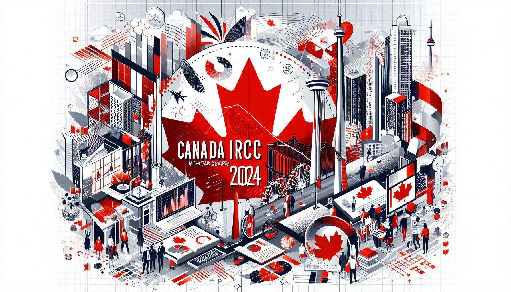 Canada IRCC Draws: Mid-Year Review 2024