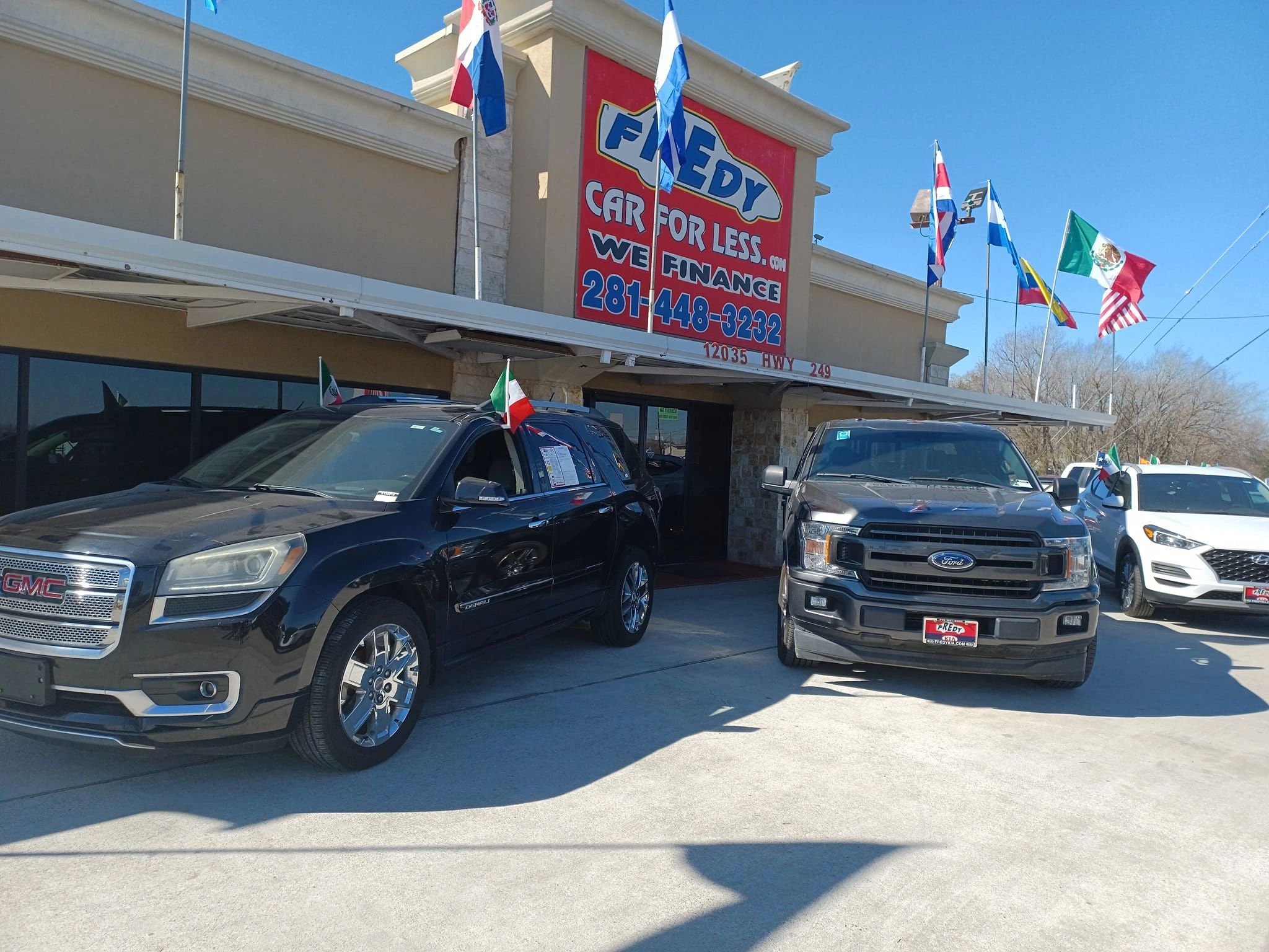 Car Sales, Tx 249, Used Cars - Fredy Car Dealers - Houston, Texas
