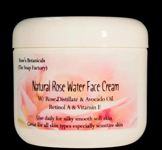 Natural Rose Water Face Cream