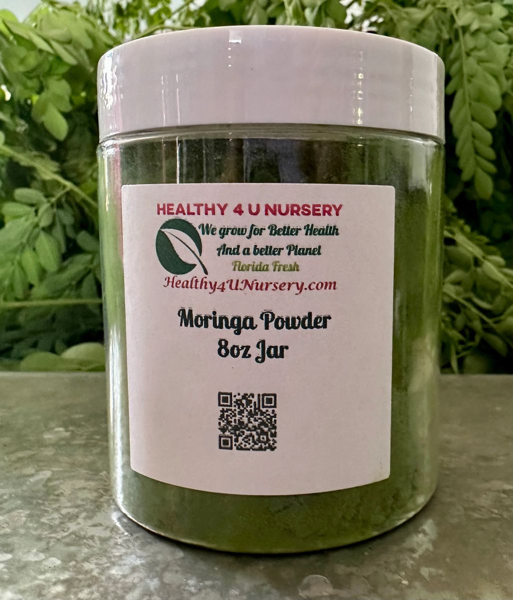 Moringa Powder 8oz Jar