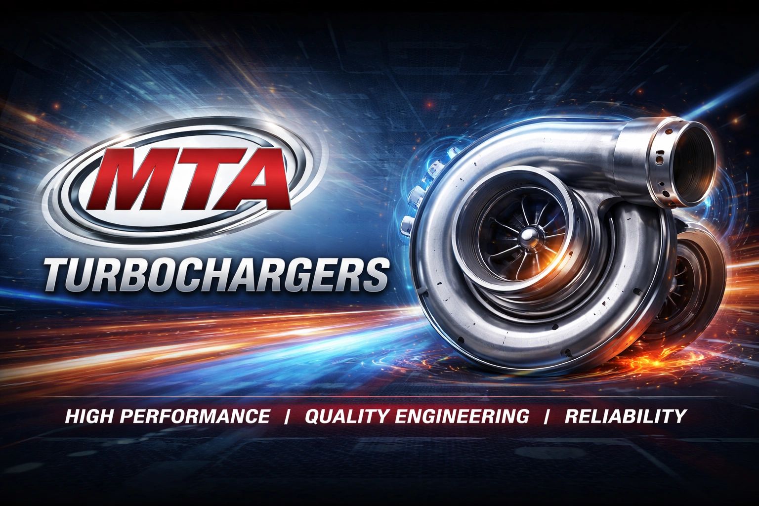 MTA Turbochargers - Repair, Replace, and Rebuild Services